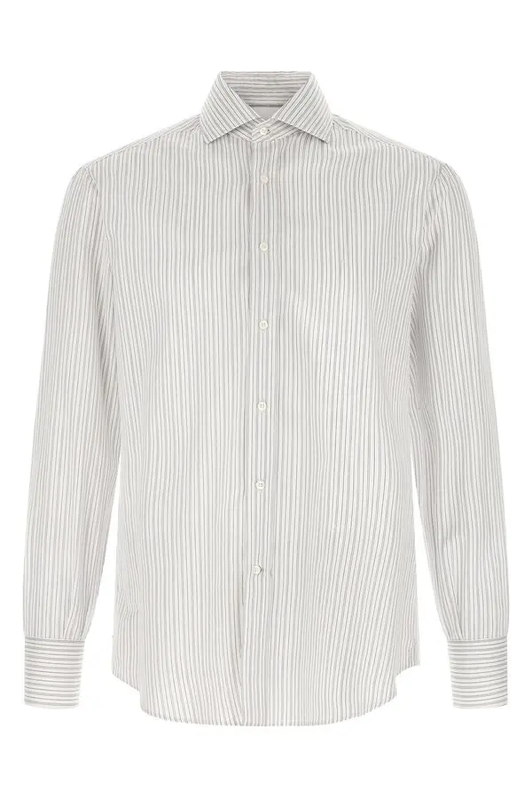 Brunello Cucinelli French Collar Shirt