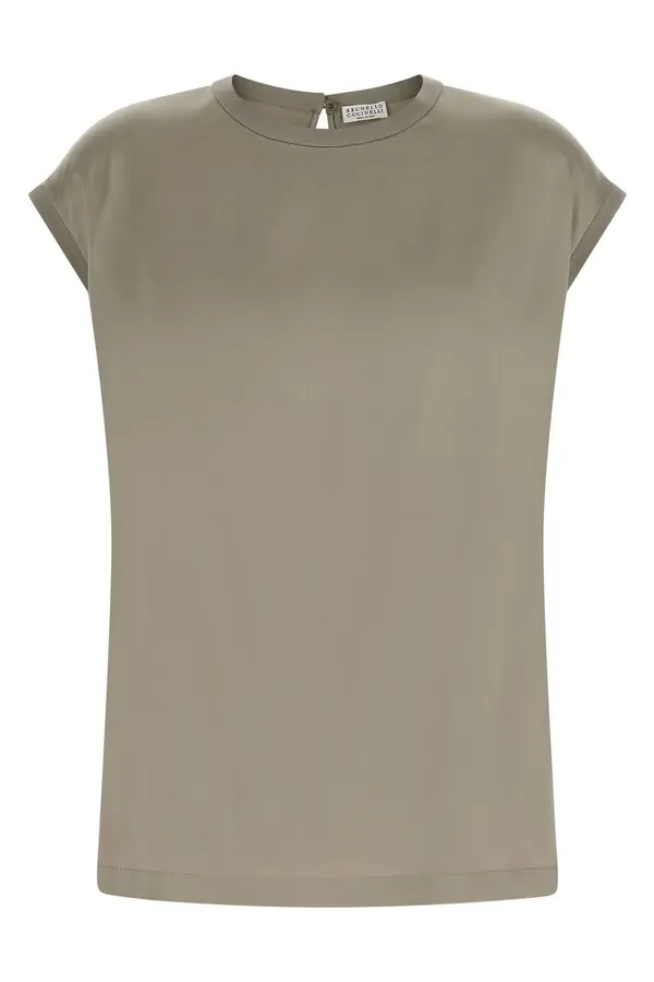 Brunello Cucinelli Satin Blouse