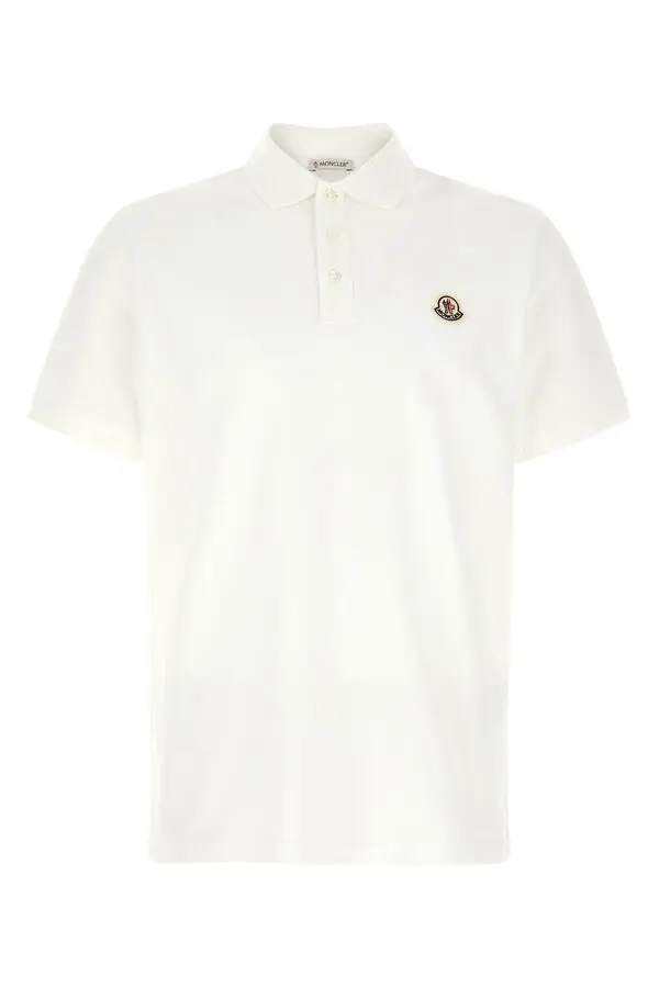 Moncler Logo Patch Polo Shirt