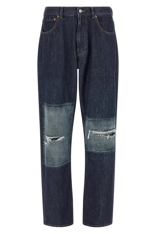 MAISON MARGIELA Patchwork Insert Jeans