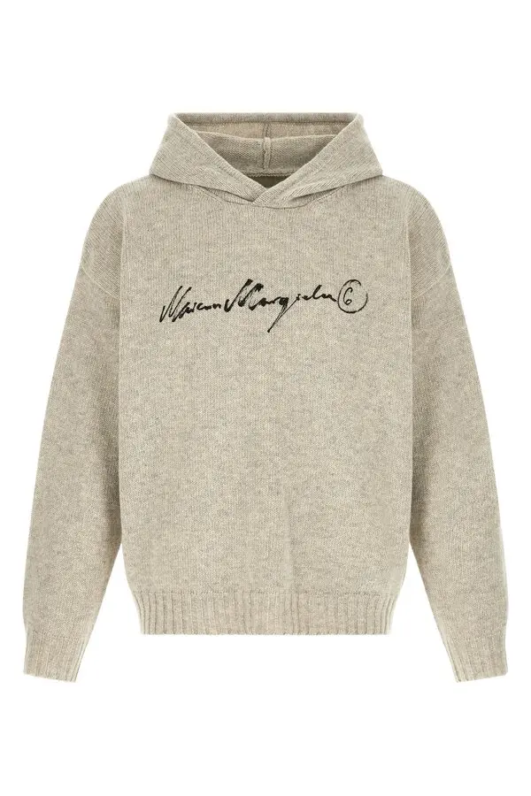 MAISON MARGIELA 6' Hooded Sweater - Gray
