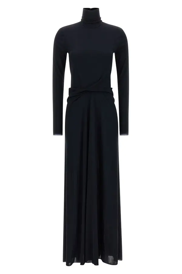 Fabiana Filippi Draped Dress - Blue