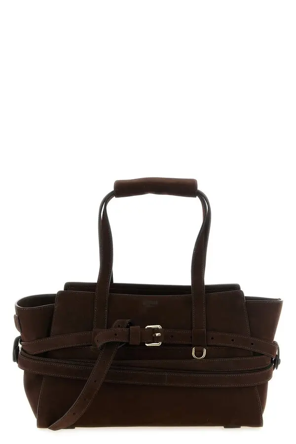 Moschino Tie Me' Handbag - Brown