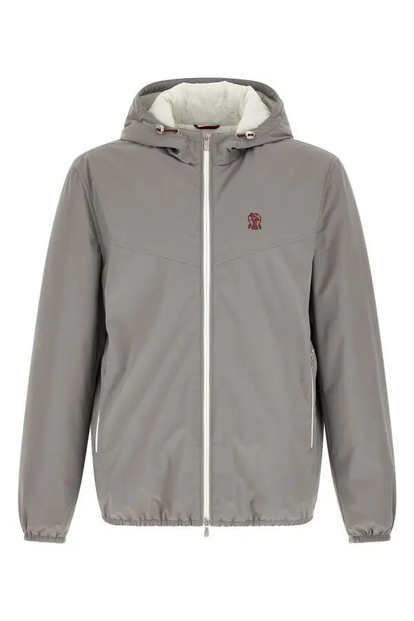 Brunello Cucinelli Windproof Jacket - Gray