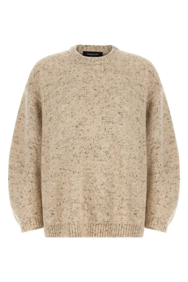 Fabiana Filippi Melange Wool Sweater - Pink