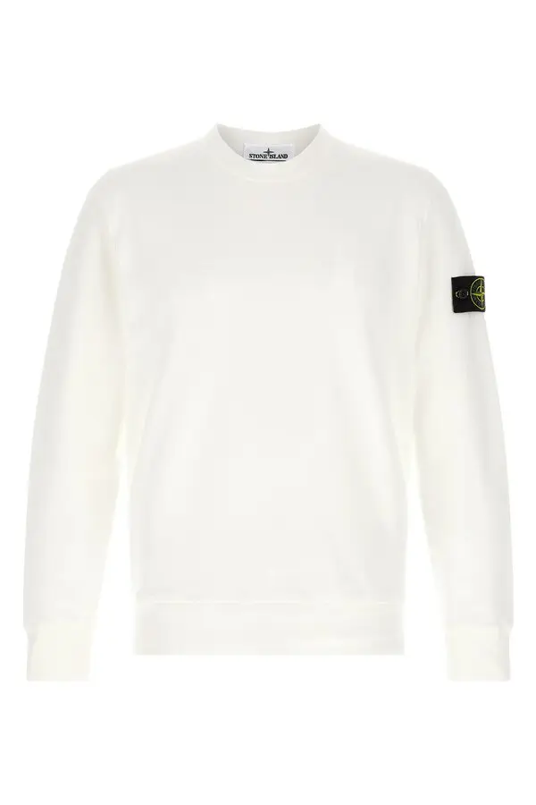 Stone Island 6100060 Crewneck Sweatshirt - White