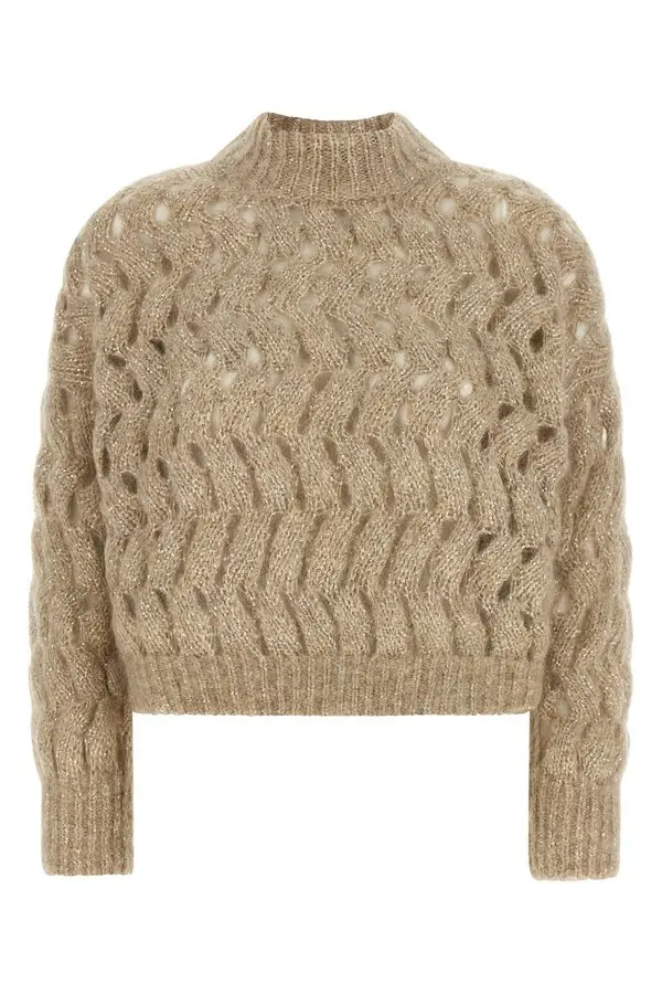 Brunello Cucinelli Dazzling Waves Sweater