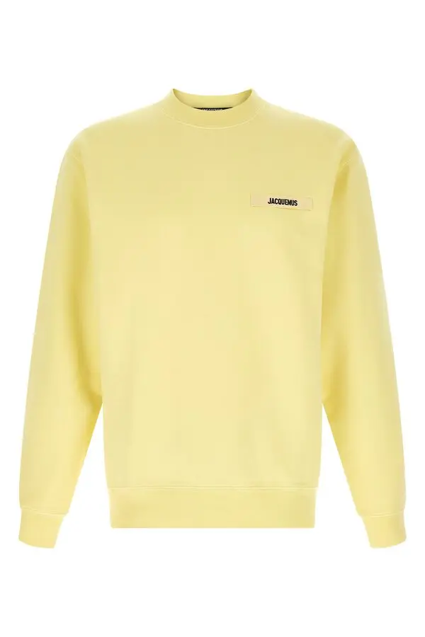 Jacquemus Le Gros Grain Sweatshirt - Yellow