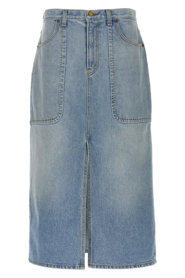 B Sides Hill Denim Skirt