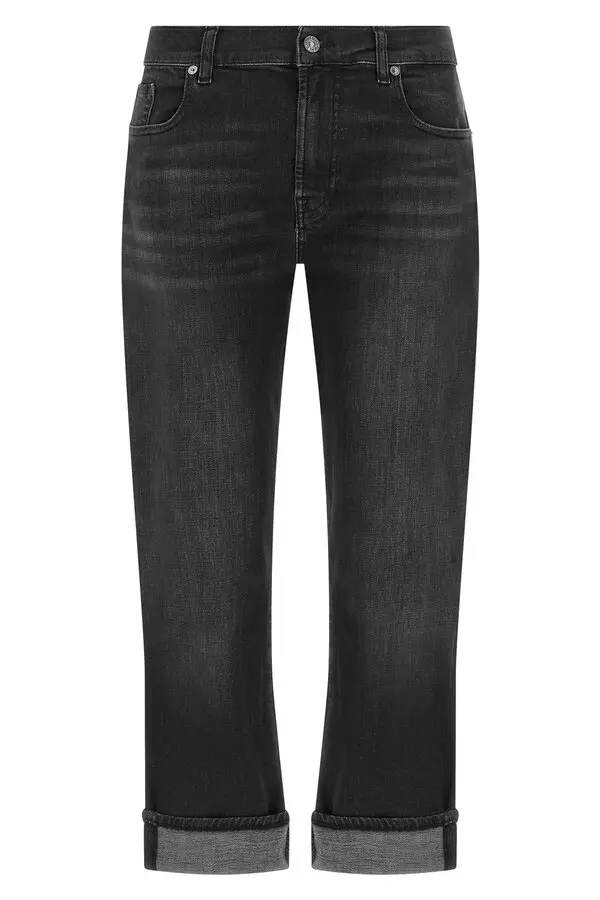 7 For All Mankind Relaxed Skinny' Jeans - Black