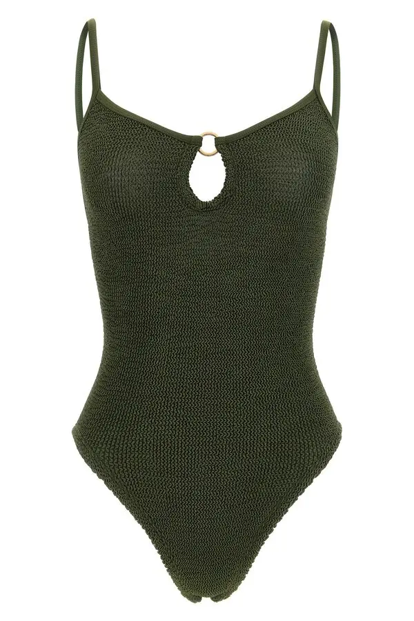 Hunza G Toni' One-piece Swimsuit - Green