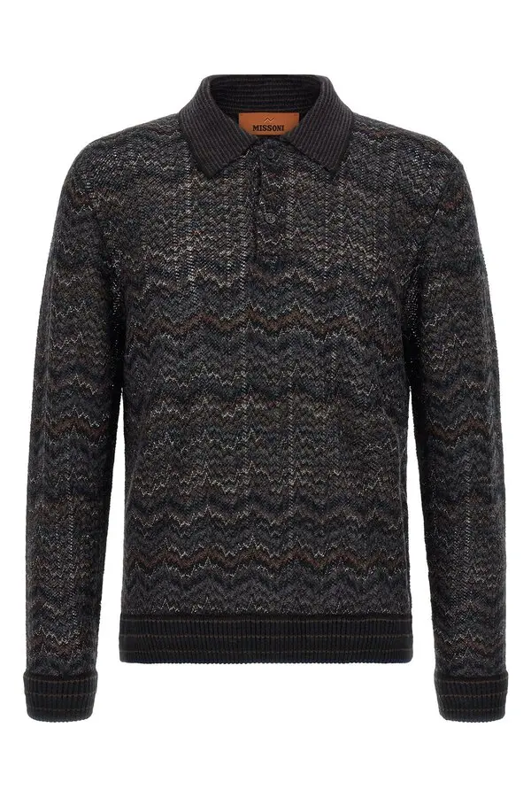 Missoni Knitted Polo Shirt