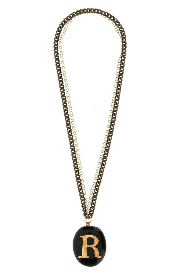 VETROFUSO R' Mid Necklace - Black
