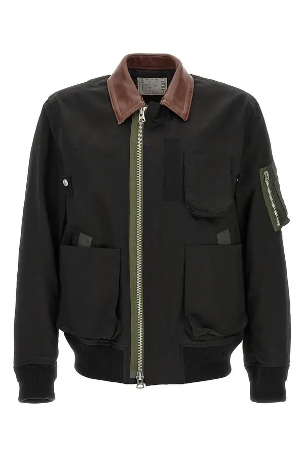 Sacai Cotton Blouson Jacket