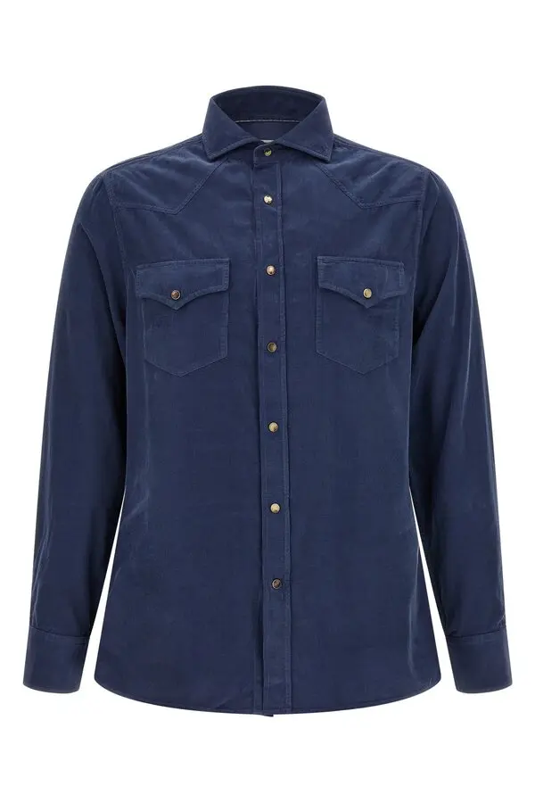 Brunello Cucinelli Corduroy Shirt