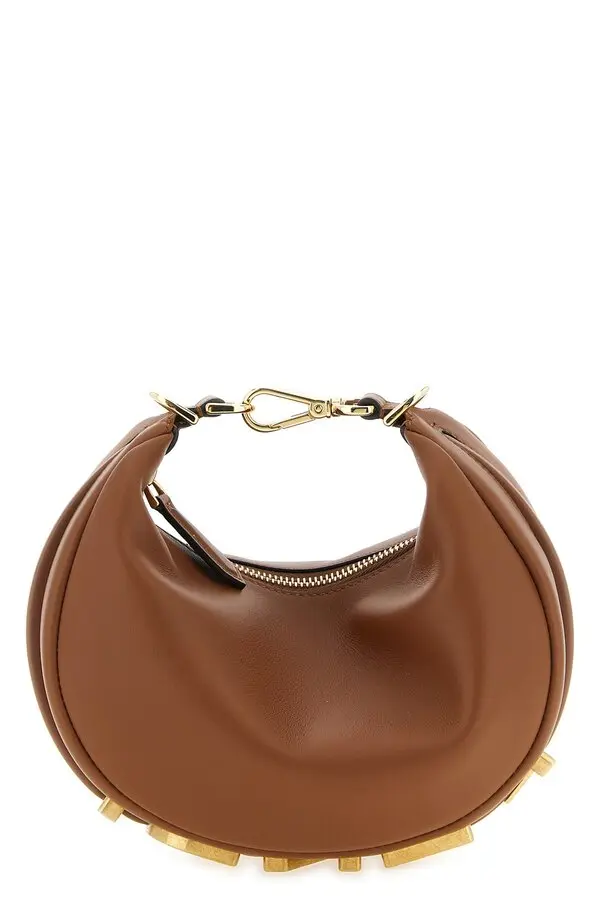 Fendi Fendigraphy Mini Handbag - Brown