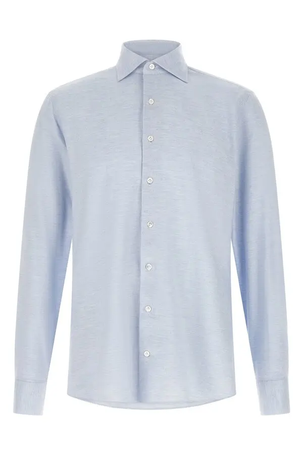 BORRIELLO NAPOLI Marechiaro Collar Shirt