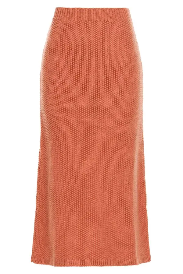 Chloé Cashmere Knit Long Skirt
