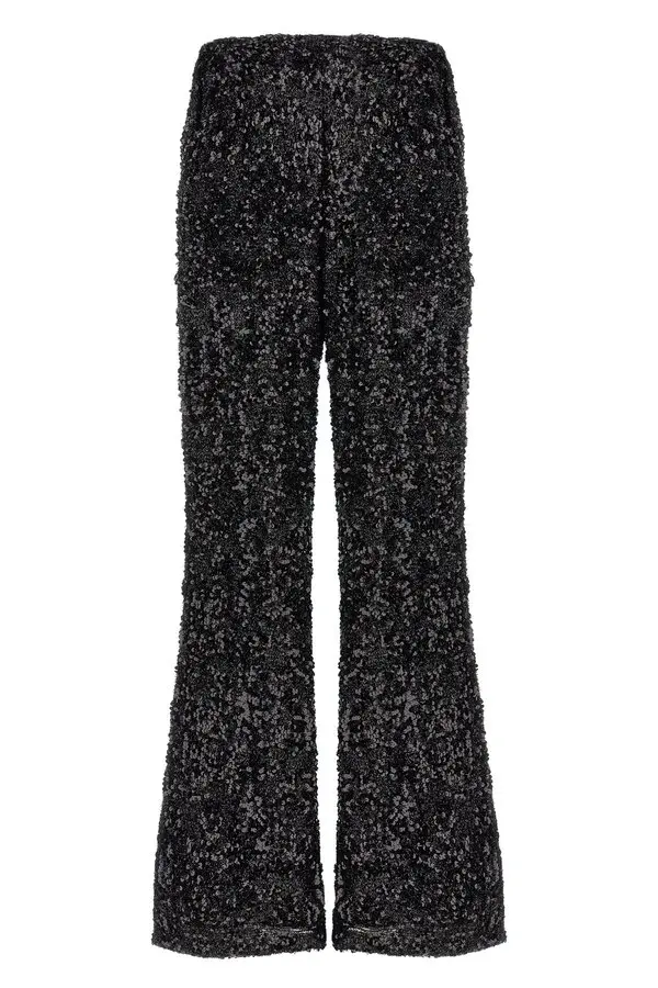 LE TWINS Moni Sequined Lurex Trousers