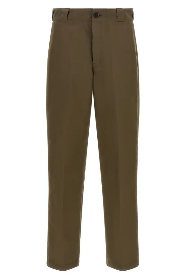 Prada Logo Tailored Trousers