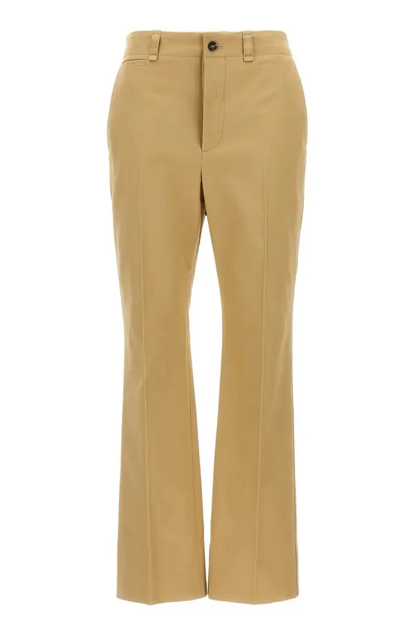 Saint Laurent Cotton Drill Trousers