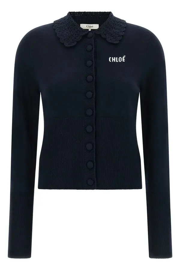 Chloé Collared Cardigan