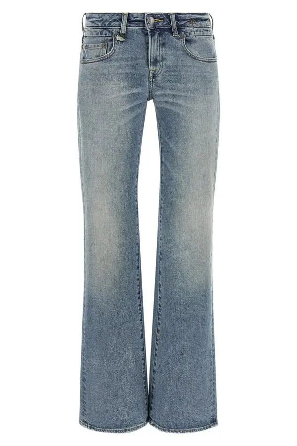R13 Boy Flare Jeans - Blue