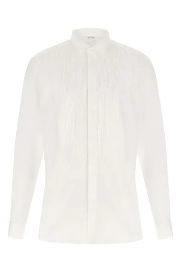 Pal Zileri Tuxedo Shirt Ceremony Line - White