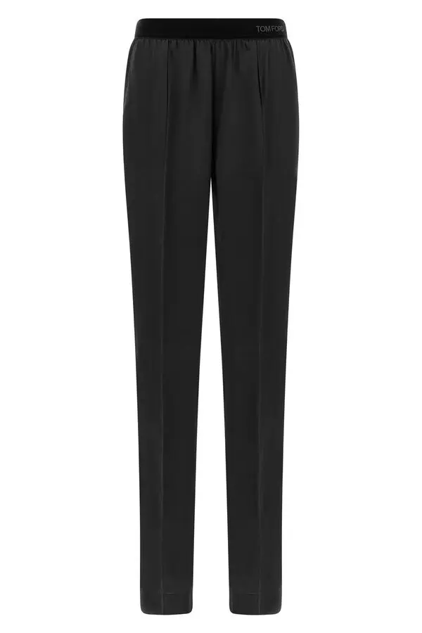 TOM FORD Silk Pajama Pants - Black