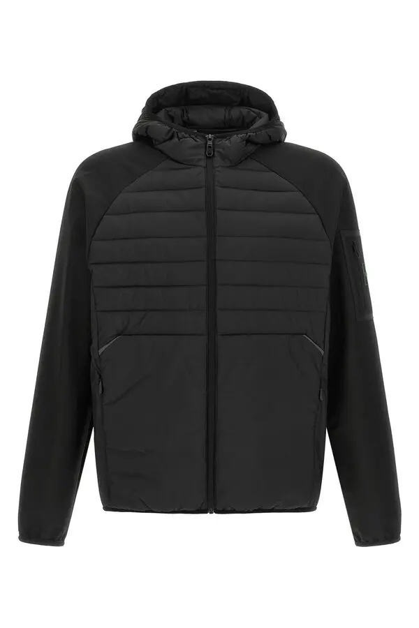 Hugo Boss Hybrid Two-material Hooded Jacket