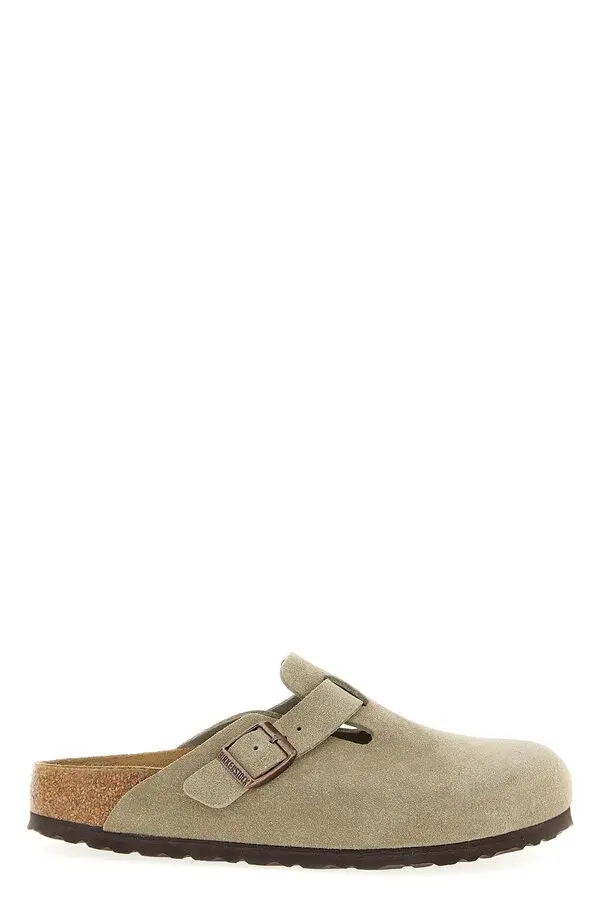 BIRKENSTOCK Boston Bs' Mules - Beige