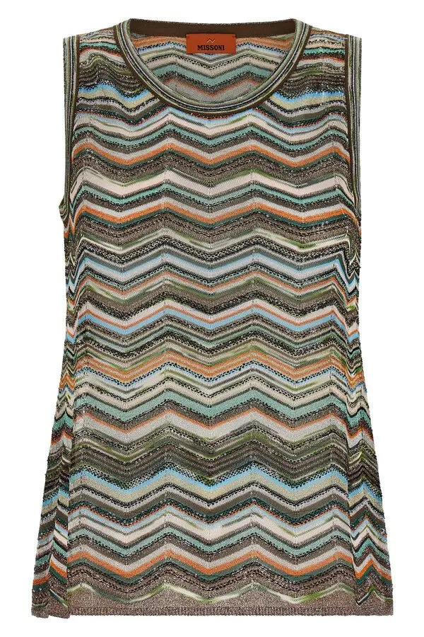 Missoni Chevron Workmanship Top