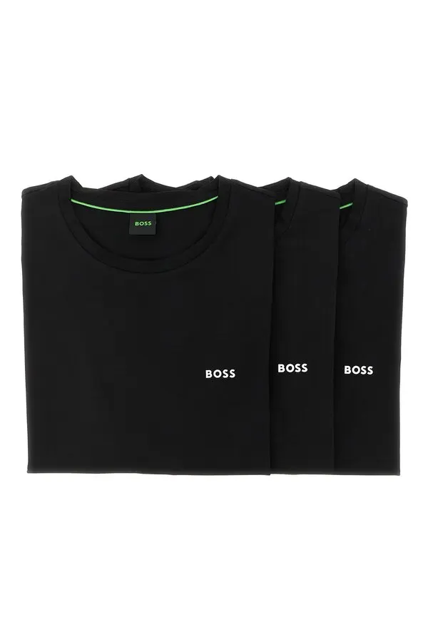 Hugo Boss 3-pack Logo T-shirt - Black