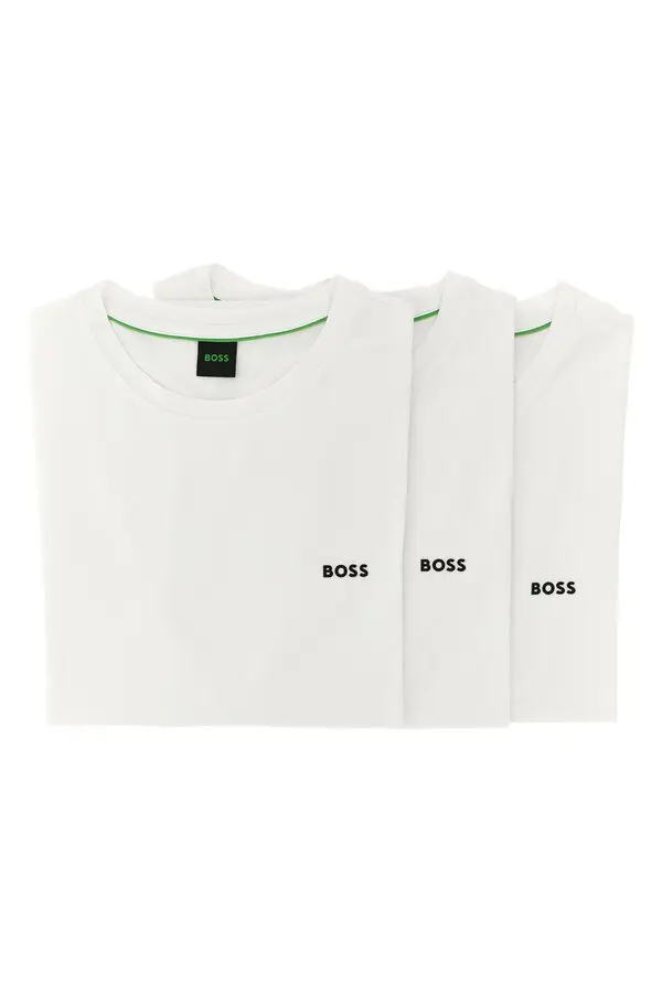 Hugo Boss 3-pack Logo T-shirt - White