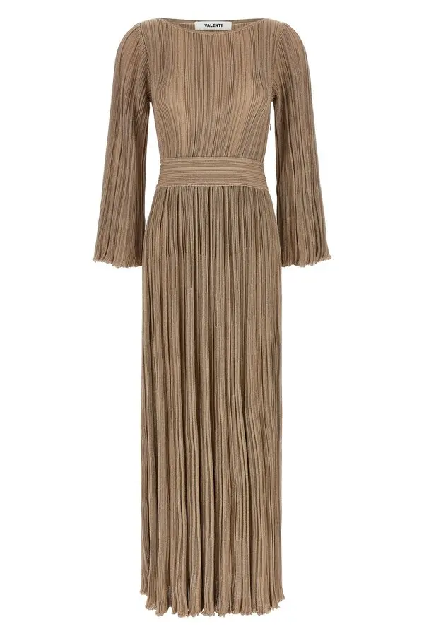 ANTONINO VALENTI Lilas' Long Dress - Gold