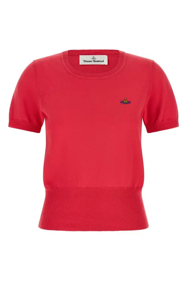 VIVIENNE WESTWOOD Bea Short Sleeve Top - Red