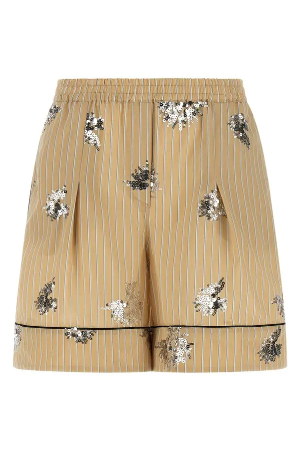 LE TWINS Sole Bermuda Shorts