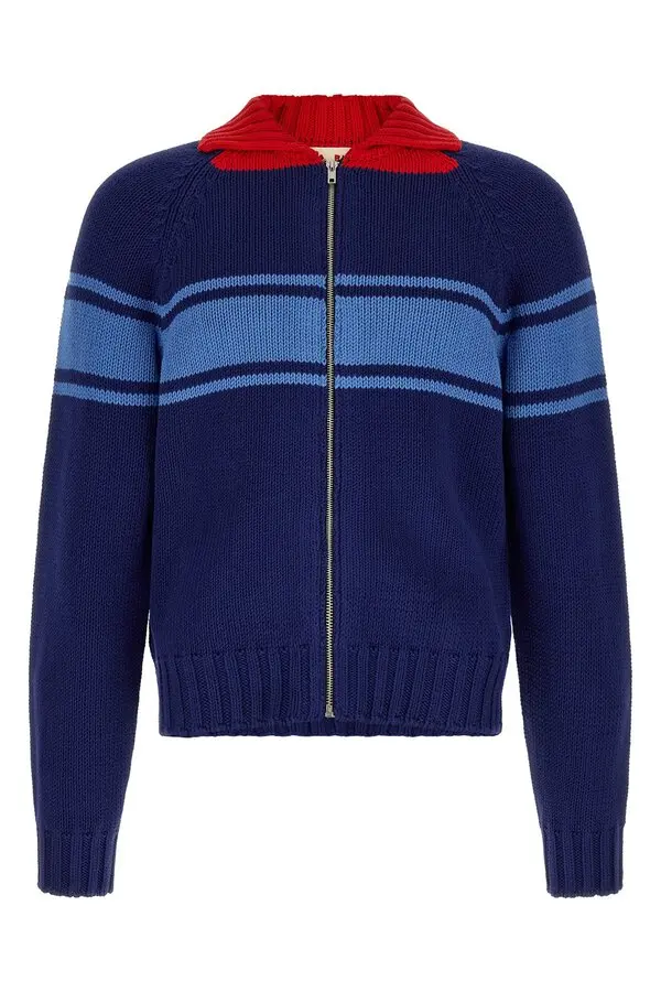Marni Color Block Details Cardigan