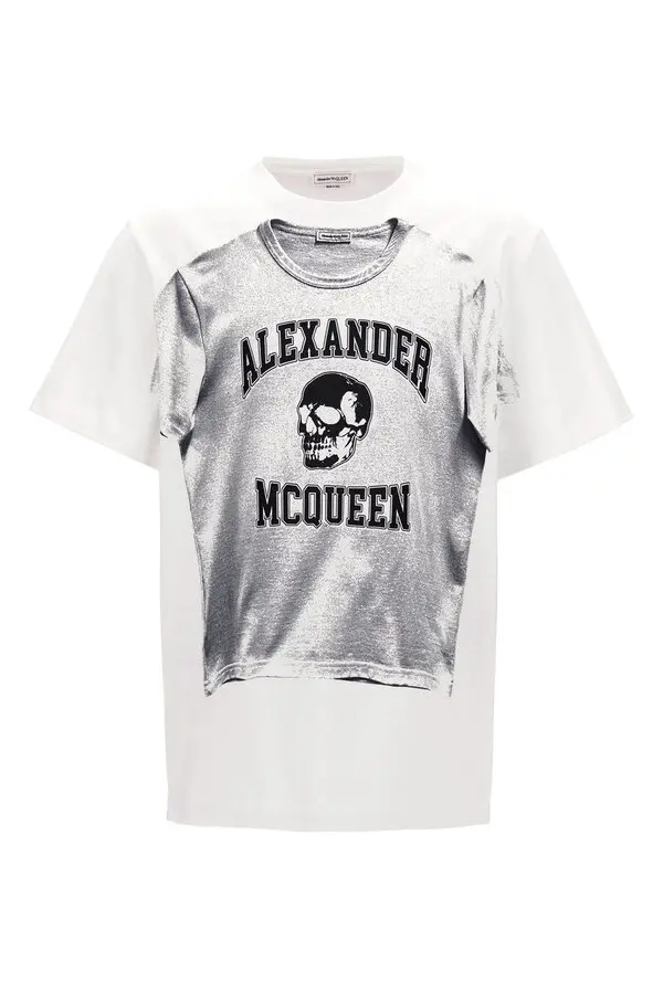 Alexander McQueen Logo Print T-shirt