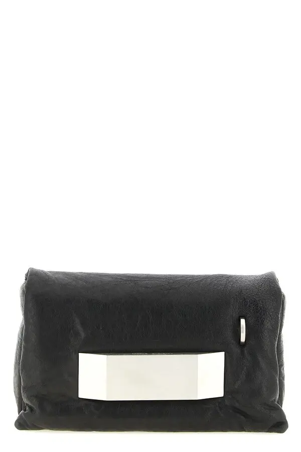 Rick Owens Pillow Griffin' Clutch - Black