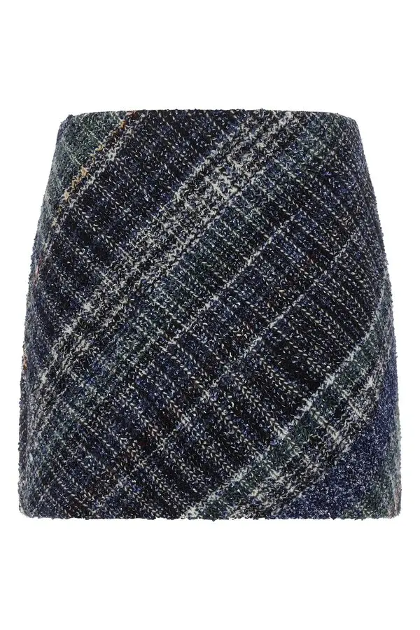 Missoni Check Wool Skirt