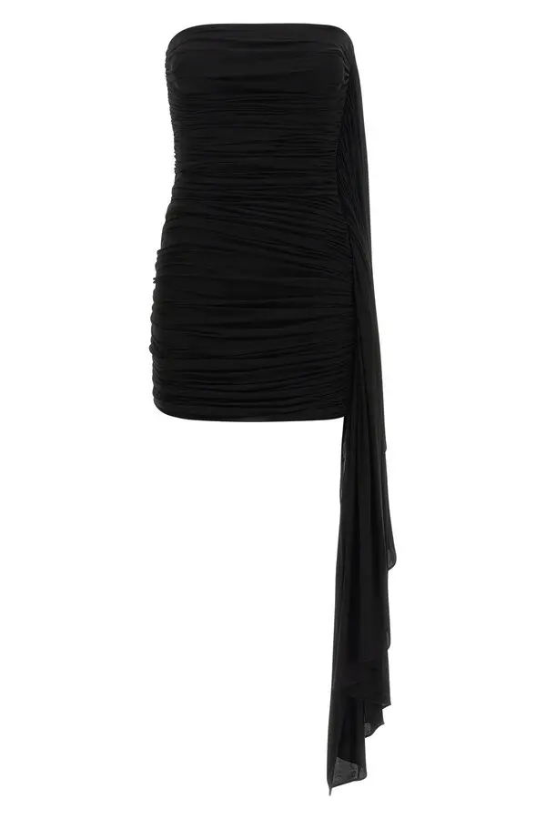 Alexander Wang Asymmetrical Draped Mini Dress