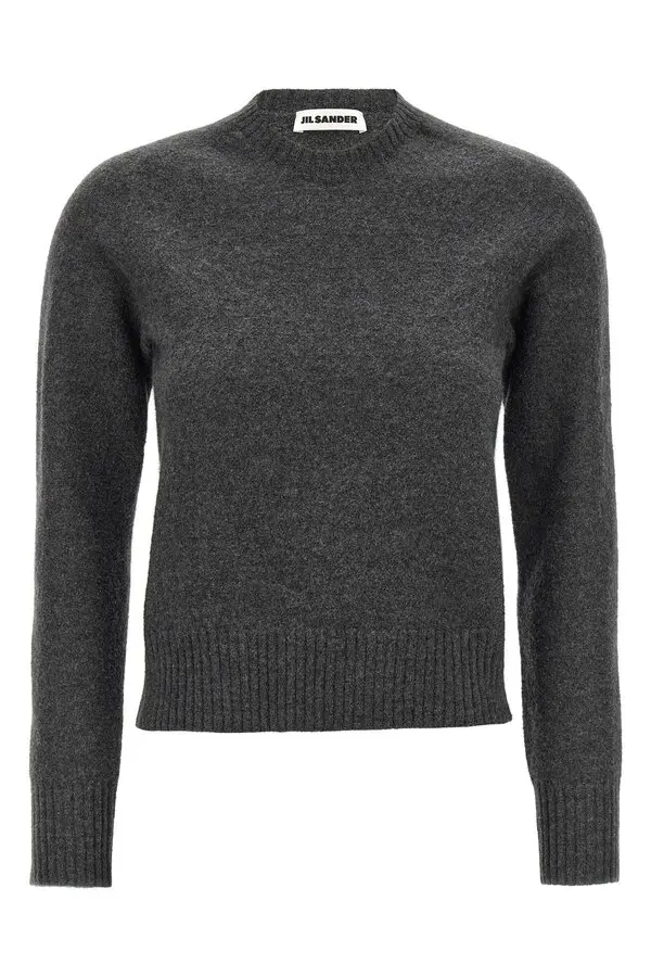 JIL SANDER Wool Sweater - Gray