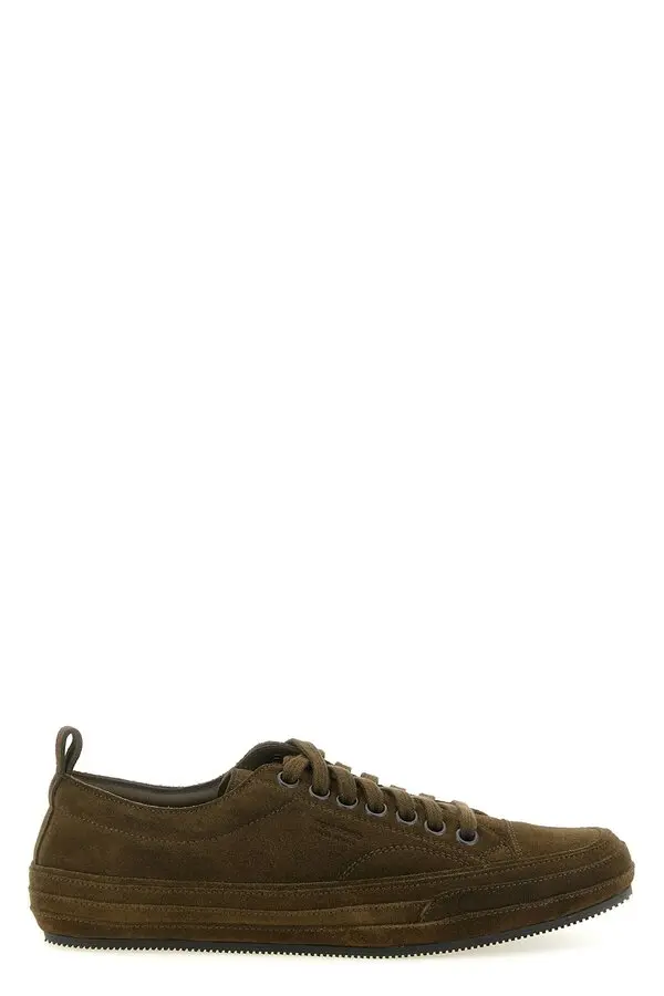 TOM FORD Archer Suede Sneakers - Green