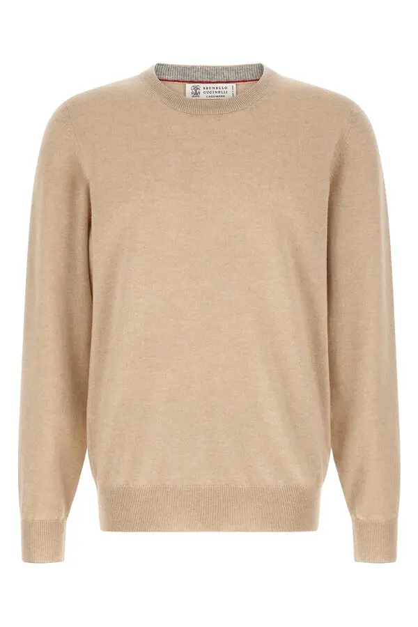Brunello Cucinelli Cashmere Sweater - Beige