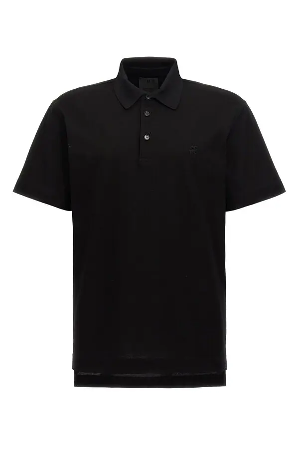 Givenchy Logo Embroidery Polo Shirt