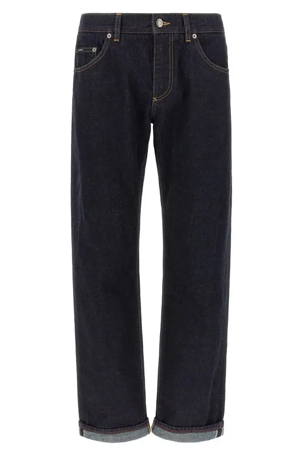 Dolce & Gabbana Dg Embroidery Jeans