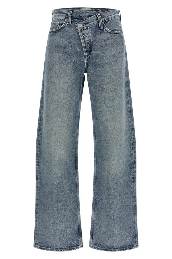 AGOLDE Arc Criss Cross Jeans - Blue