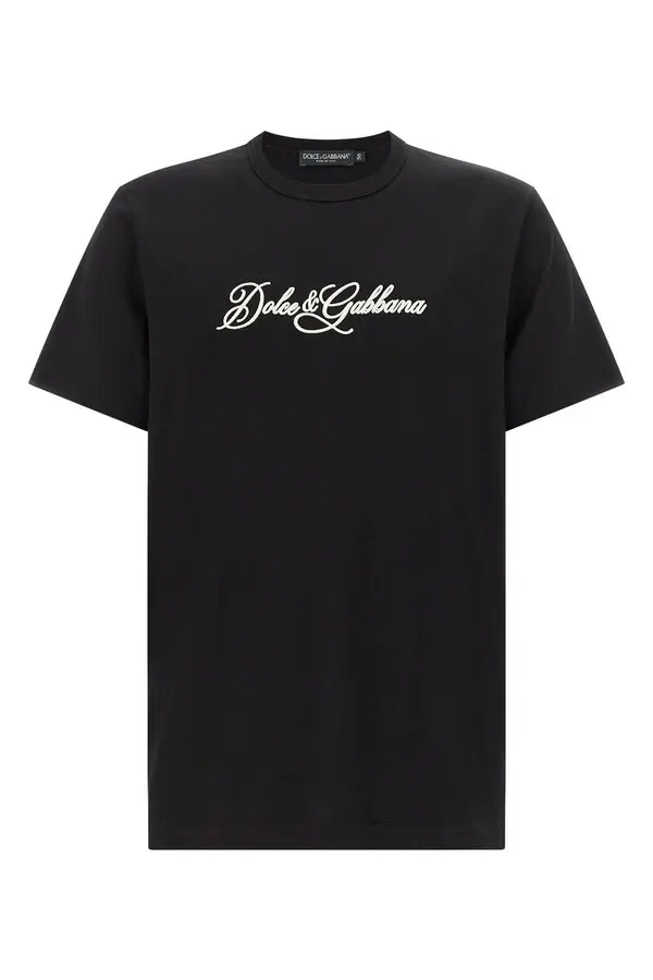Dolce & Gabbana Logo Embroidery T-shirt