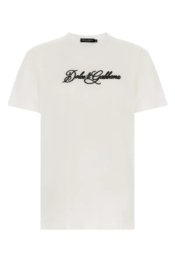 Dolce & Gabbana Logo Embroidery T-shirt